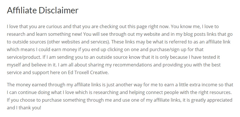 Affiliate Disclaimers – The Best Free Disclaimer Template! Affiliate Disclaimers – The Best Free Disclaimer Template!