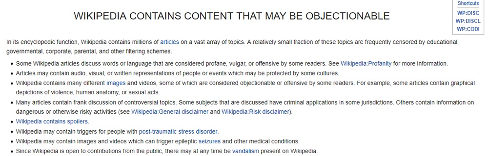 Offensive Material Disclaimers – The Best Free Disclaimer Template! Offensive Material Disclaimers – The Best Free Disclaimer Template!